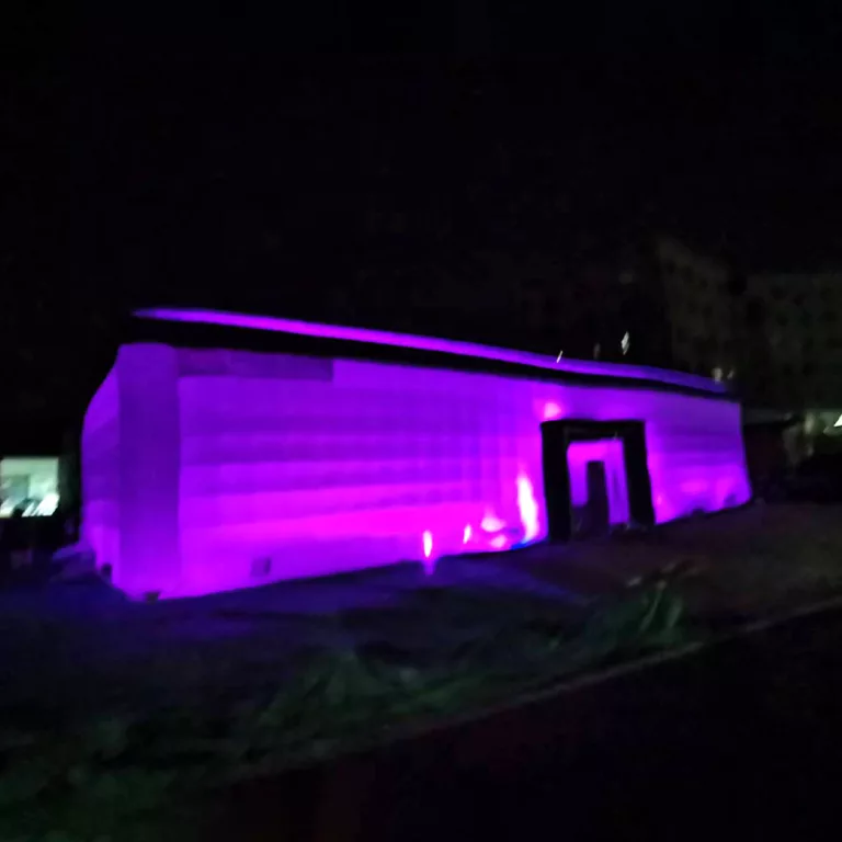 Elegant Outdoor Inflatable Nightclub with LED Lighting ...